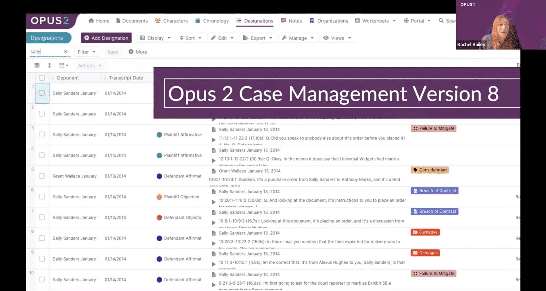 Webinar: Document collections for faster litigation workflows | Opus 2