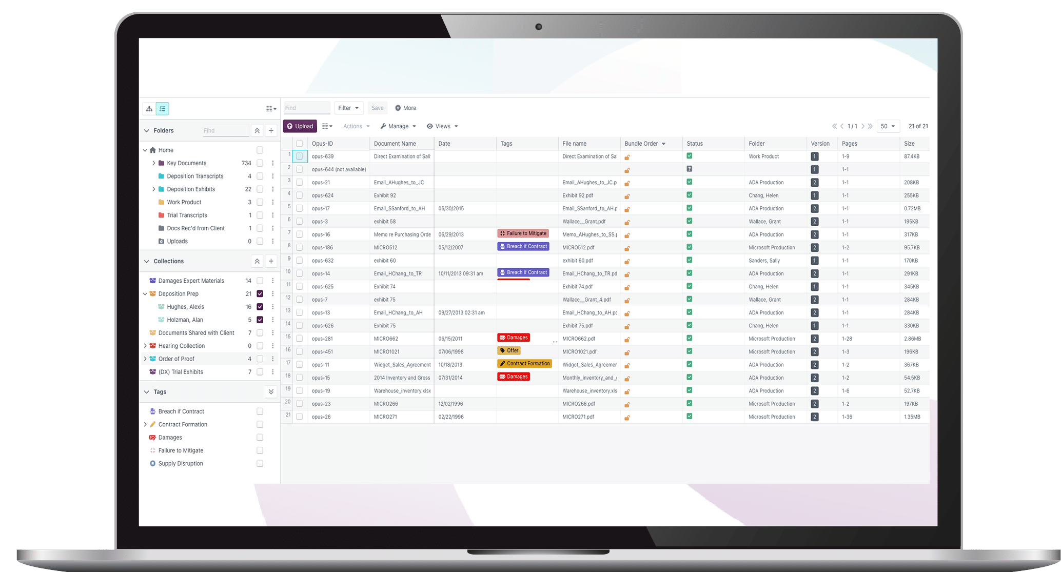 Making litigation easier with Opus 2 Case Management version 8 | Opus 2