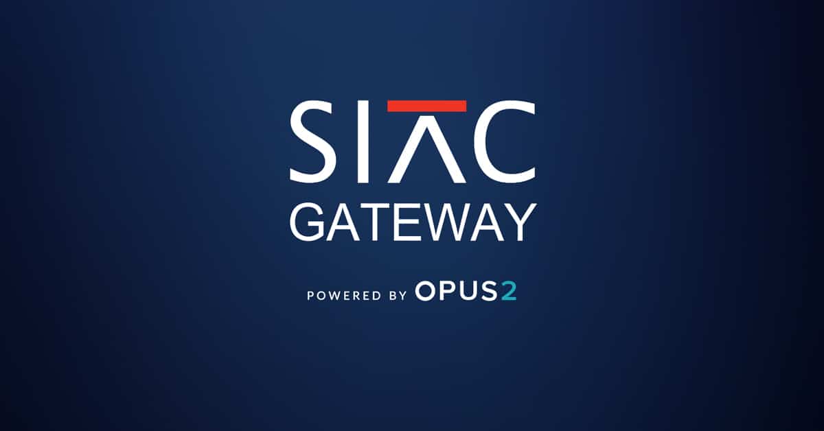 Enhancing the future of arbitration: The SIAC Gateway by Opus 2 | Opus 2